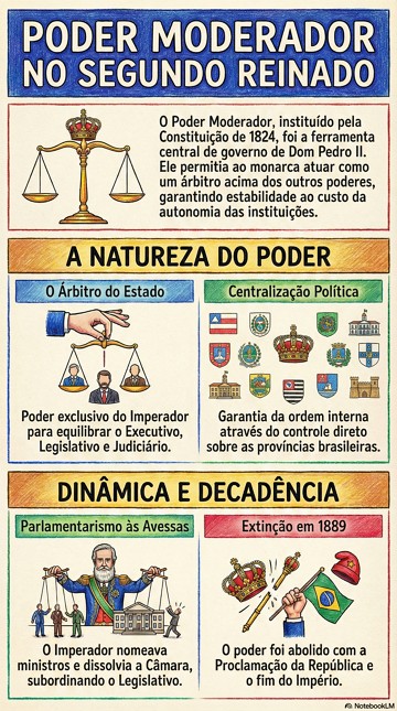 O Poder Moderador no Segundo Reinado